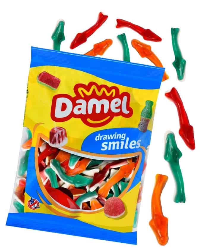 Damel Gummy Sharks 1kg – Heavenly Treats