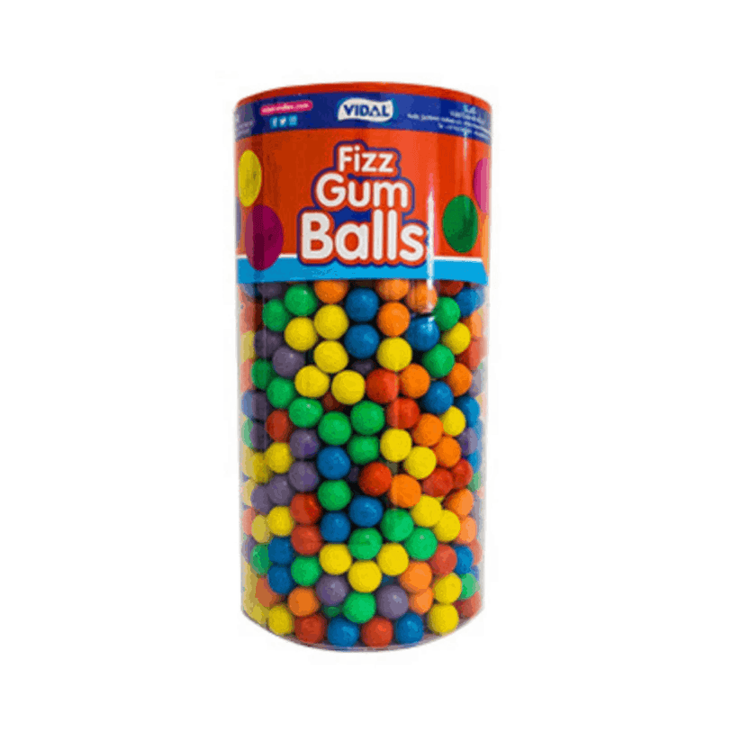 Fizzy Gum Balls 800pieces – Heavenly Treats