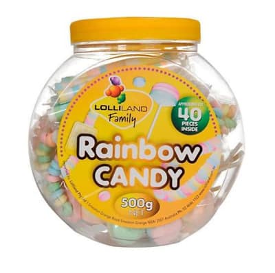 Lolliland Rainbow Candy 45x500g – Heavenly Treats